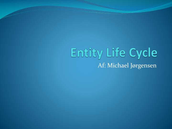 PPT - Entity Life Cycle PowerPoint Presentation, free download - ID:3438536