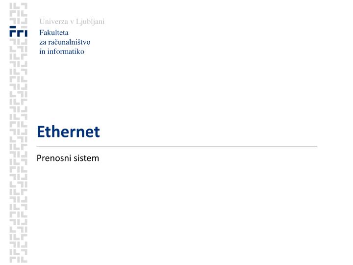 PPT - Ethernet PowerPoint Presentation, free download - ID:3439201