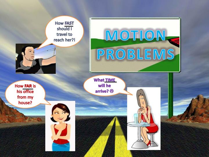 PPT - MOTION PROBLEMS PowerPoint Presentation, free download - ID:3439715