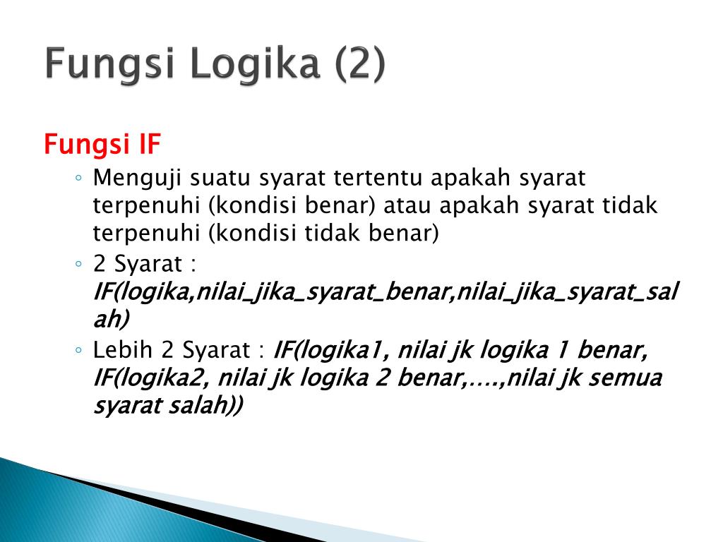 PPT - Formula dan Fungsi pada Microsoft Excel PowerPoint Presentation ... PPT - Formula dan Fungsi pada Microsoft Excel PowerPoint Presentation ...