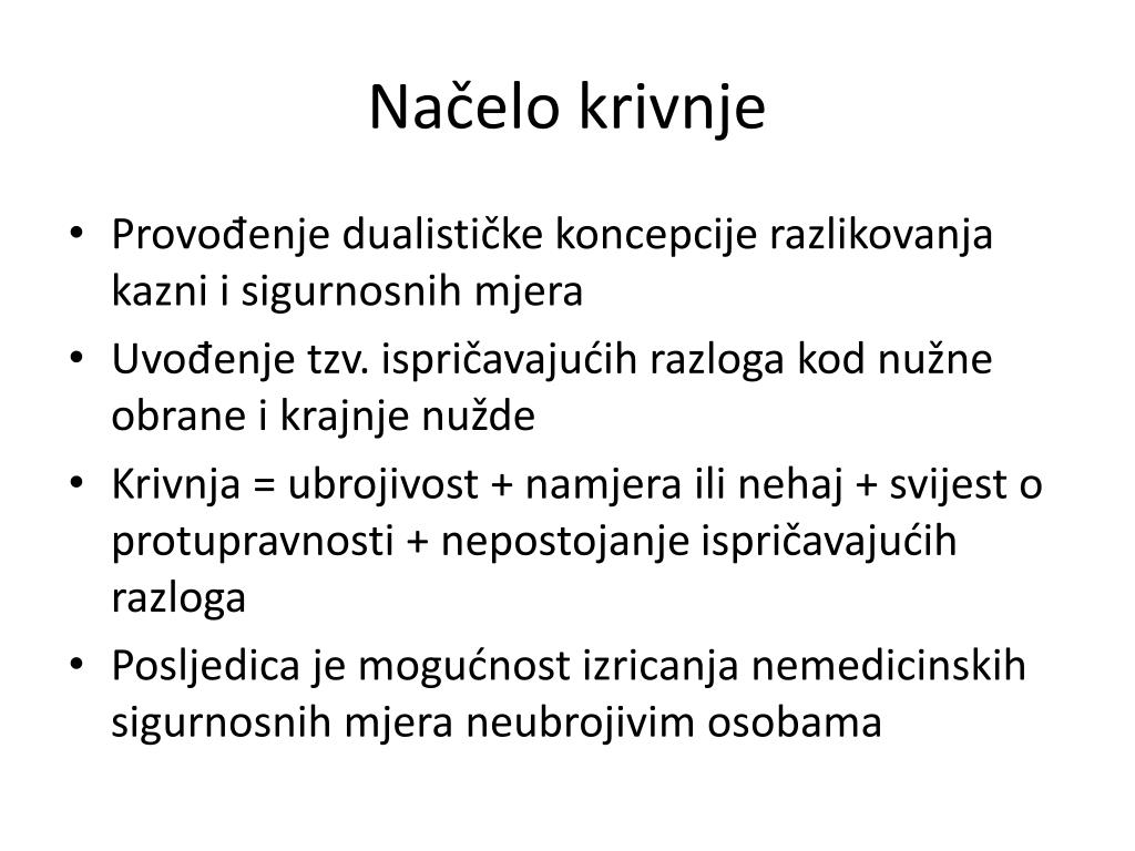 PPT - Pregled izmjena u novom Kaznenom zakonu PowerPoint Presentation ... PPT - Pregled izmjena u novom Kaznenom zakonu PowerPoint Presentation ...