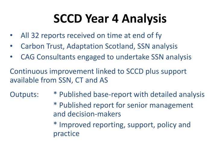 PPT - SCCD Year 4 Analysis PowerPoint Presentation, free download - ID ...