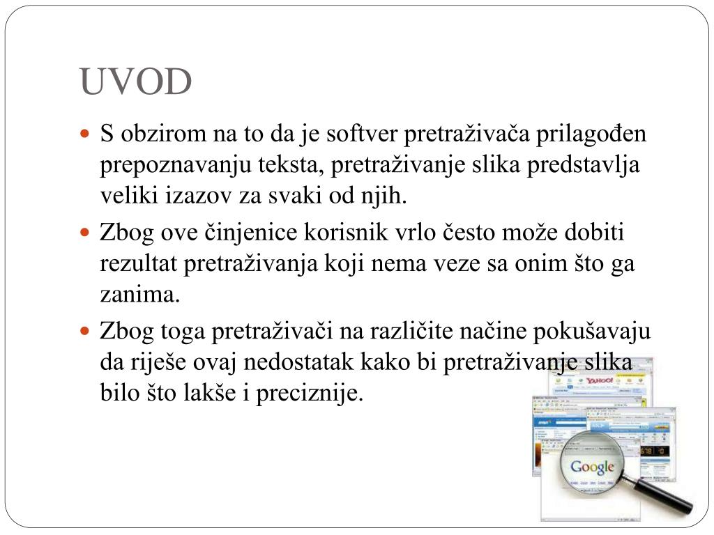 PPT - Internet servisi za pretraživanje slika PowerPoint Presentation ...