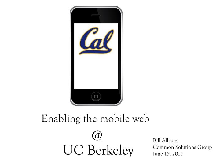 PPT - UC Berkeley PowerPoint Presentation, free download - ID:3442884