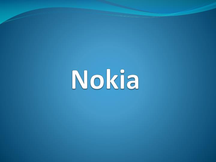 PPT - Nokia PowerPoint Presentation, free download - ID:3443445