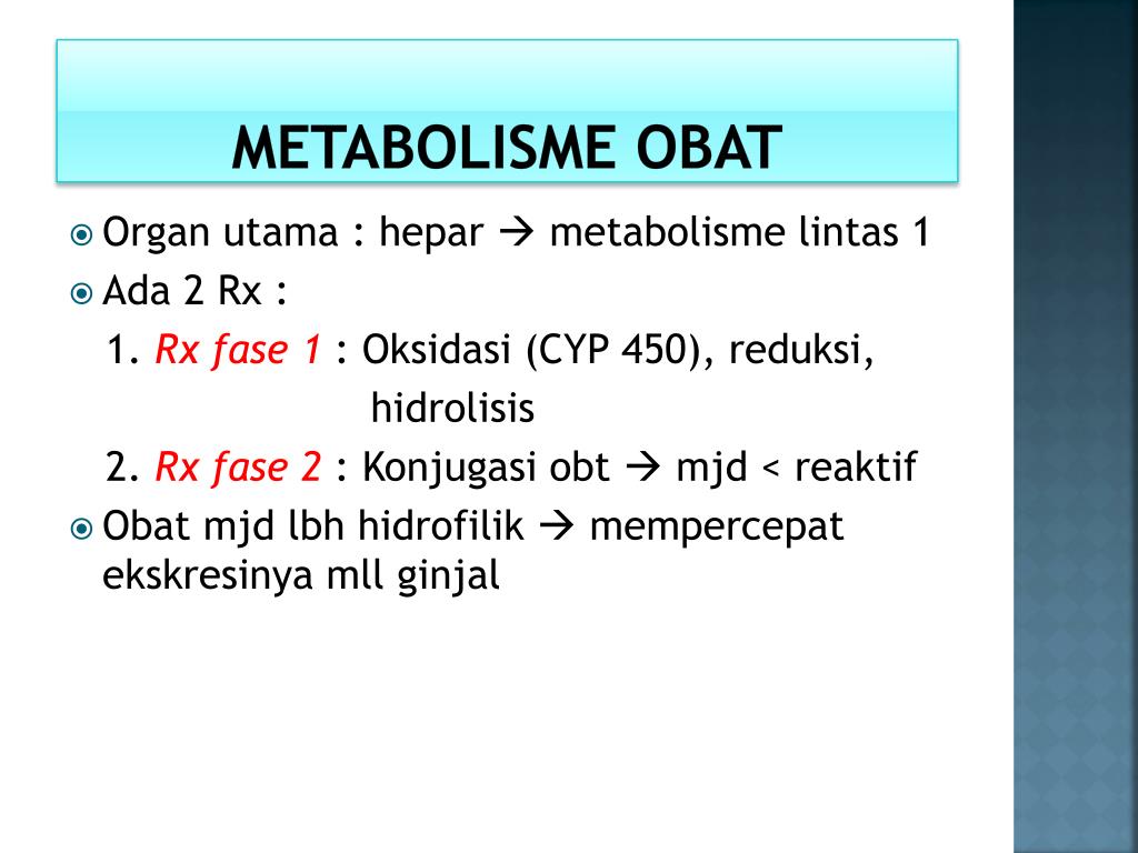 PPT - FARMAKOKINETIK & FARMAKODINAMIK OBAT PowerPoint Presentation - ID ...
