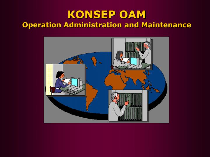 PPT - KONSEP OAM Operation Administration and Maintenance PowerPoint ...