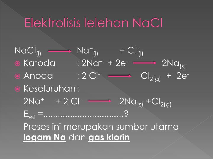 PPT - REAKSI REDUKSI-OKSIDASI DAN ELEKTROKIMIA PowerPoint Presentation ...