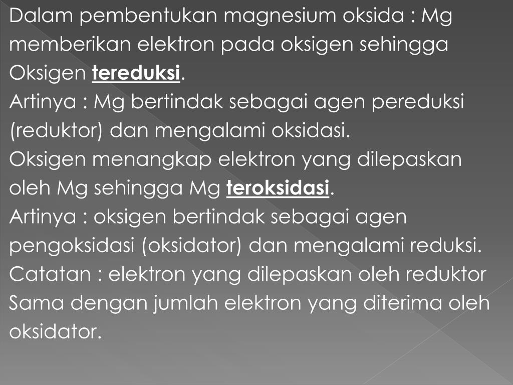 PPT - REAKSI REDUKSI-OKSIDASI DAN ELEKTROKIMIA PowerPoint Presentation ...