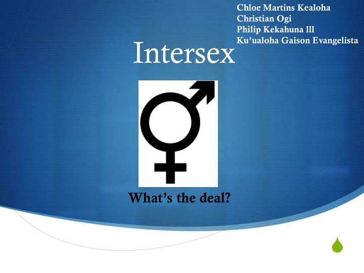 PPT - Intersex PowerPoint Presentation, free download - ID:3445120