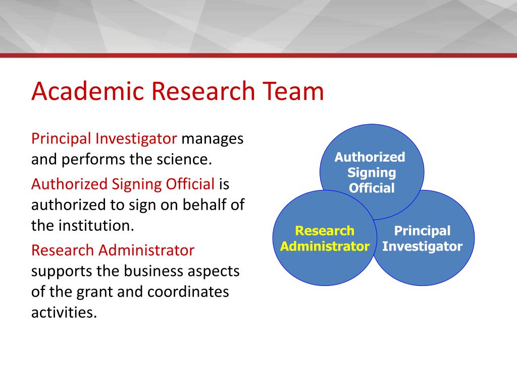 PPT - Establishing an Office of Research and Sponsored Programs ...