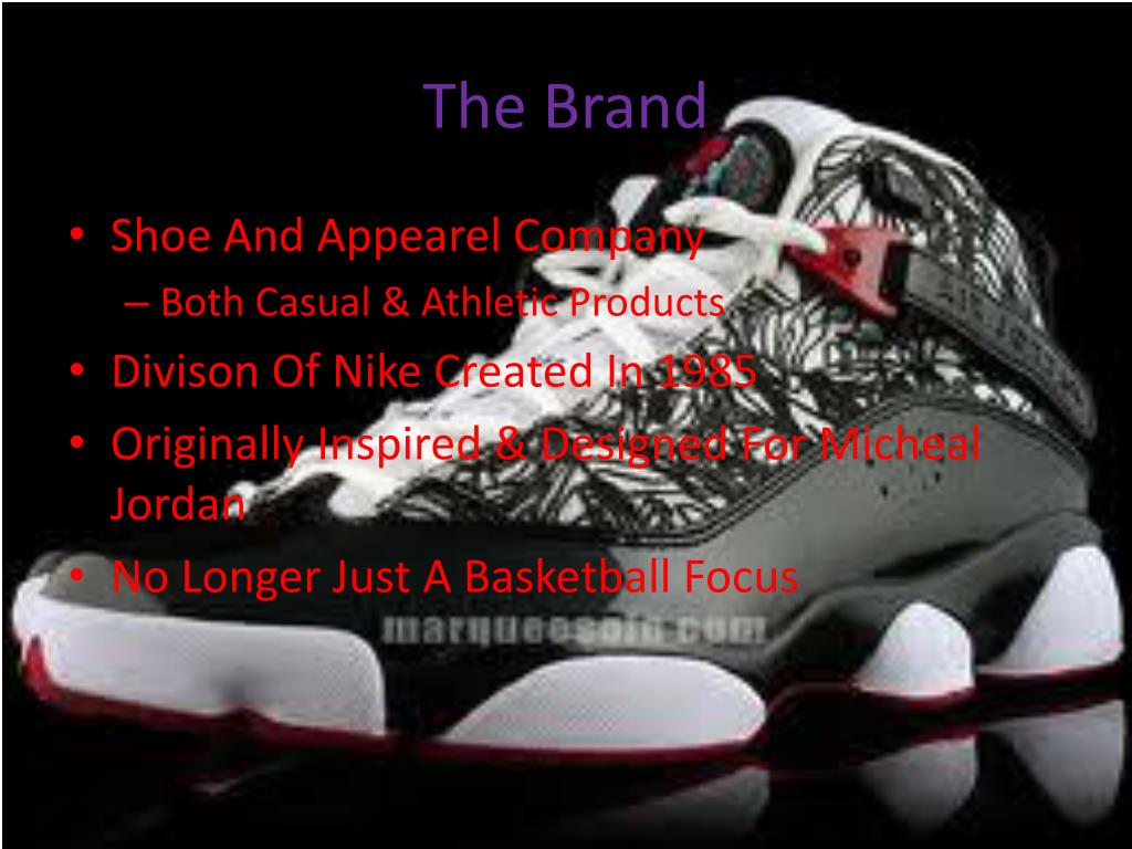 PPT - Jordan Brand Marketing Plan PowerPoint Presentation, free ...