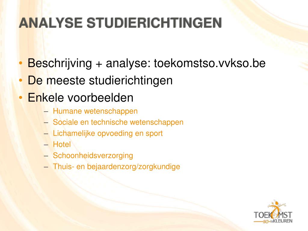 PPT - Studiedomein Welzijn en maatschappij PowerPoint Presentation ...