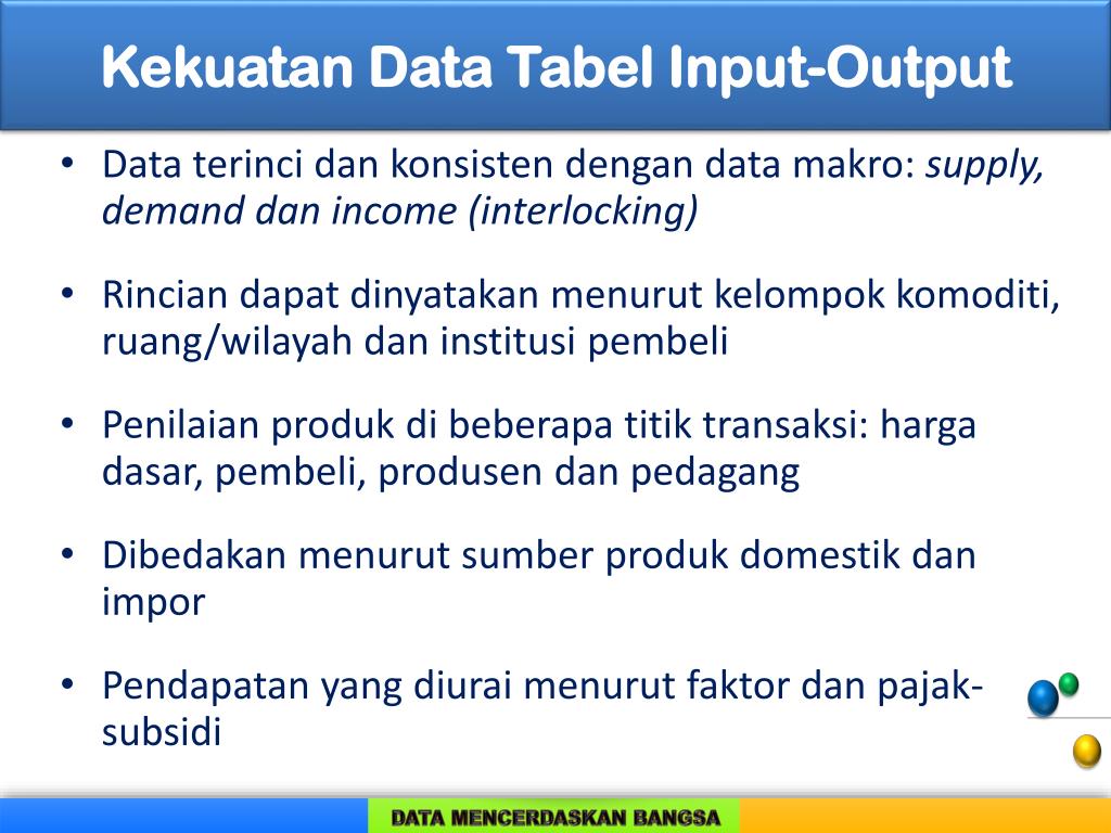 PPT - Abdul Rachman Bahan Perkuliahan Tabel I-O , SUT dan Neparnas ...