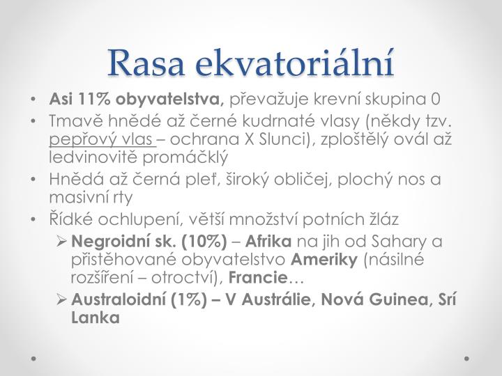 PPT - Rasové složení PowerPoint Presentation - ID:3447704