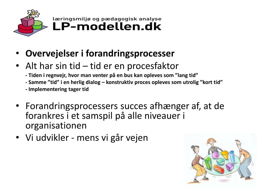 PPT - Ledelse af LP-modellen Workshop, LP-landskonference 2014 Hotel Opus, Horsens. PowerPoint ...