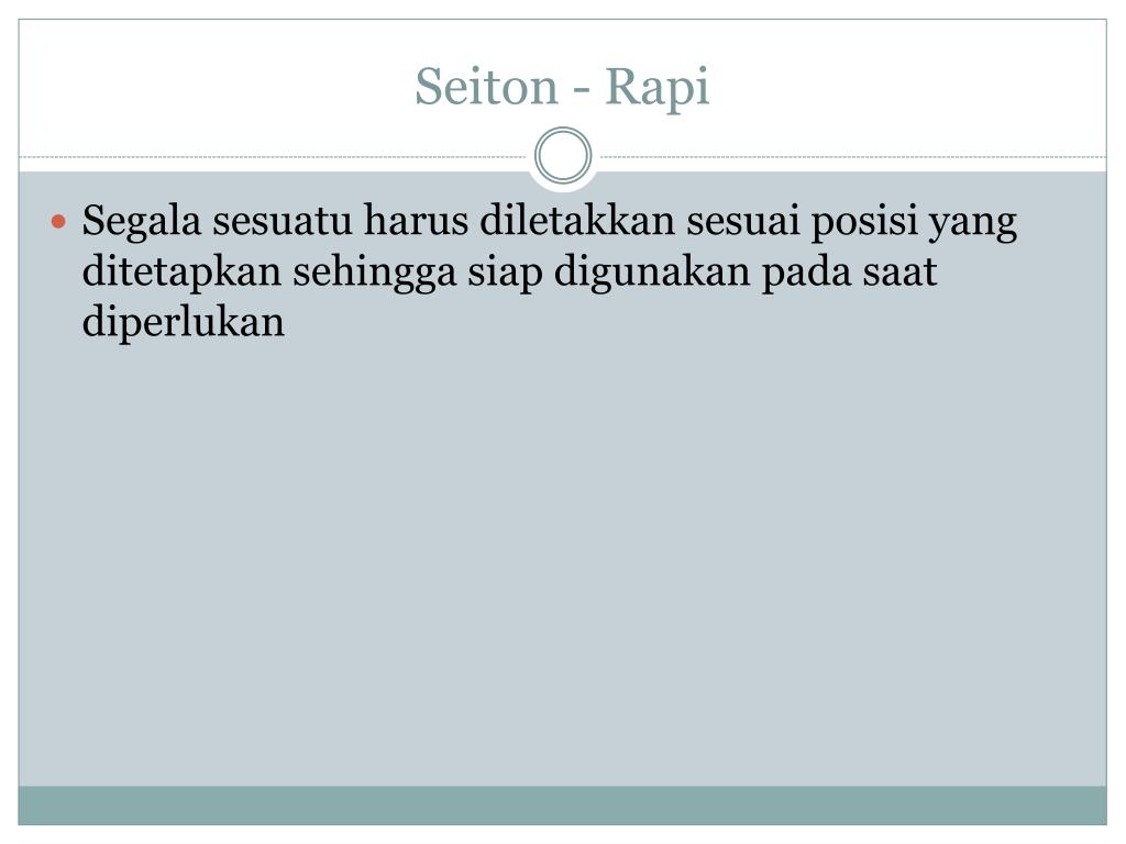 PPT - MENTALITAS DASAR PENGENDALIAN MUTU TERPADU Manajemen Mutu Minggu ...