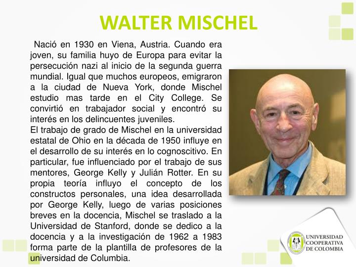 PPT - MISCHEL Y BANDURA PowerPoint Presentation - ID:3449271