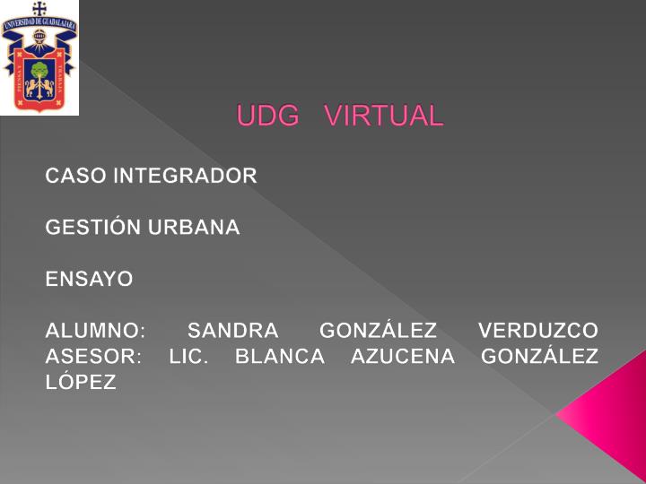 PPT - UDG VIRTUAL PowerPoint Presentation, free download - ID:3449358