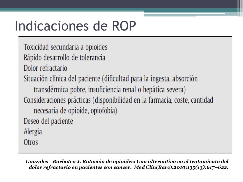 PPT - ROTACIÓN Y EQUIPOTENCIA DE OPIOIDES PowerPoint Presentation, free ...