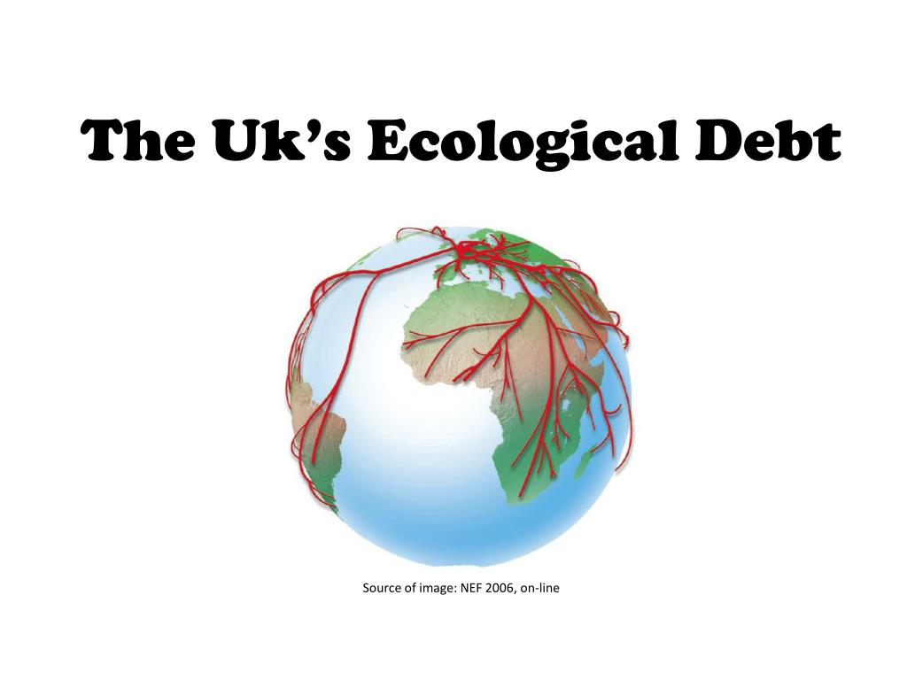 PPT - The Uk’s Ecological Debt PowerPoint Presentation, free download ...