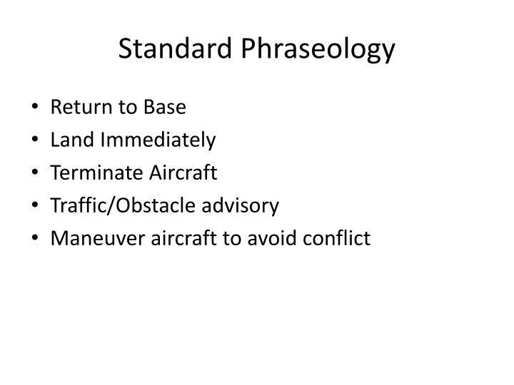 PPT - Ground-based Visual Observer/Crewmember Training for UAS ...