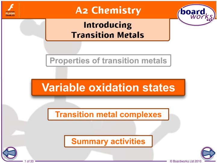PPT - Variable oxidation states PowerPoint Presentation, free download ...
