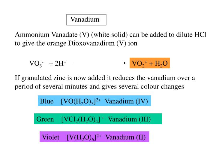 PPT - Variable oxidation states PowerPoint Presentation - ID:3450341