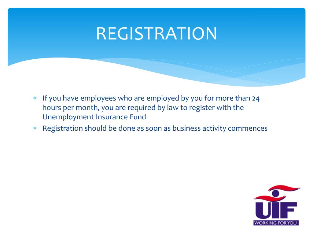 PPT - DEPARTMENT OF LABOUR UNEMPLOYMENT INSURANCE FUND PowerPoint ...