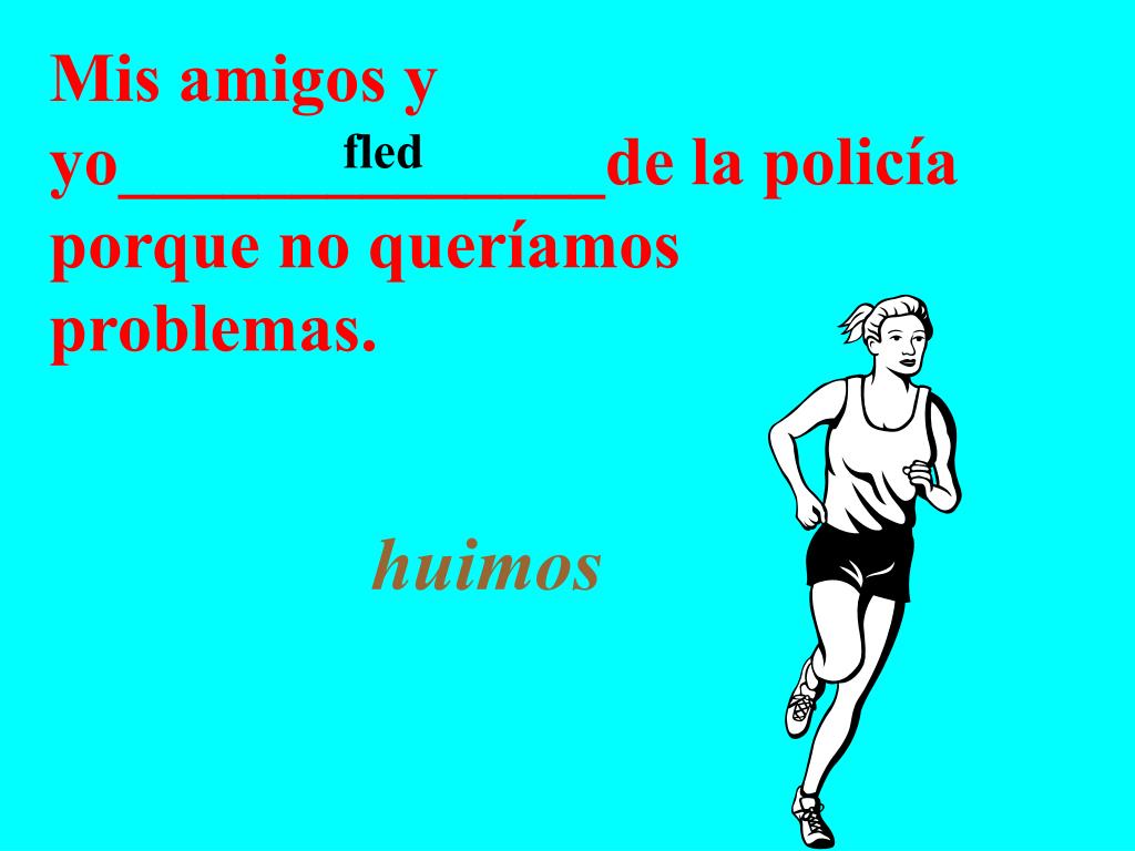 PPT - El Pretérito de los verbos -eer/-uir, caer y oír PowerPoint ...