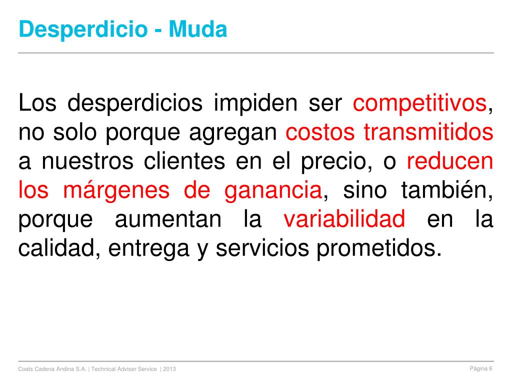 PPT - Lean Manufacturing Un filosofía de mejoramiento continuo enfocada ...
