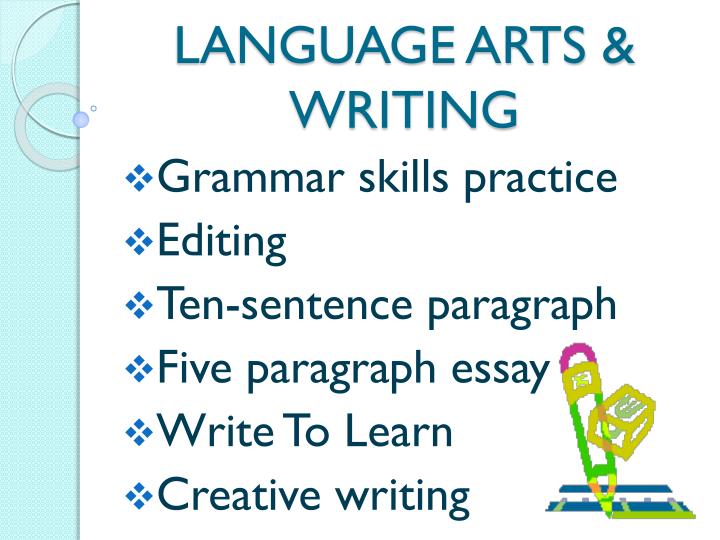 PPT - LANGUAGE ARTS & WRITING PowerPoint Presentation, free download ...