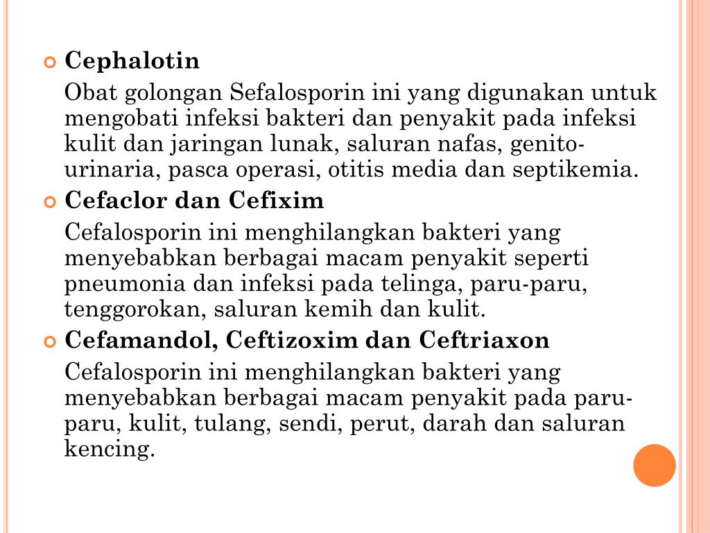 PPT - SEFALOSPORIN PowerPoint Presentation, free download - ID:3453843