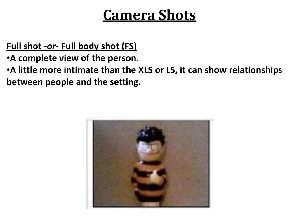 PPT - Extreme long shot/Long shot (XLS/LS) Also known as establishing ...