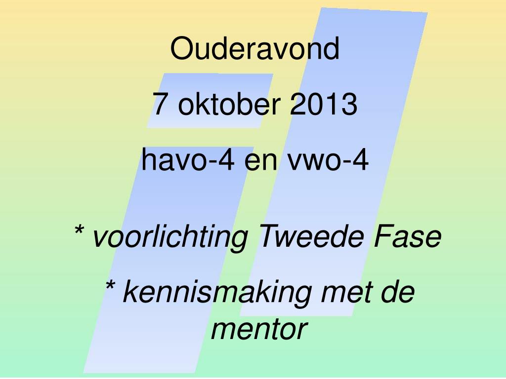 Ppt Welkom Op De Ouderavond Powerpoint Presentation Free Download