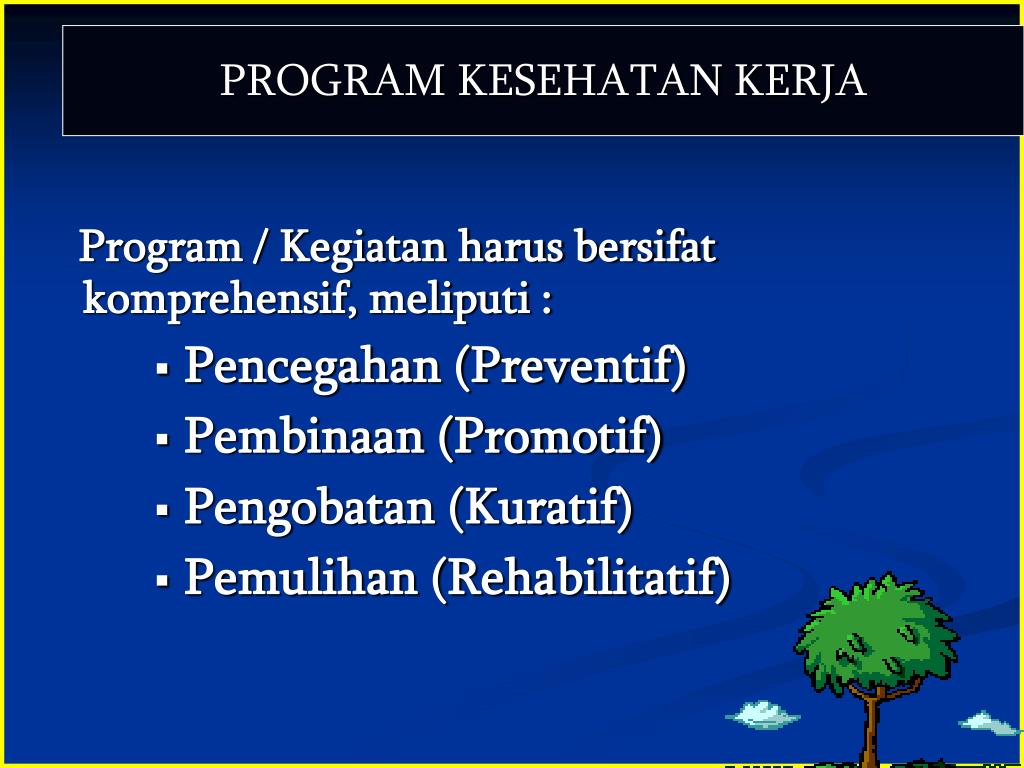 PPT - KESELAMATAN DAN KESEHATAN KERJA Oleh: Drs. Darmawang, M. Kes ...