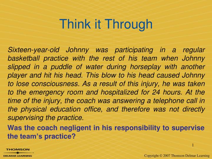 PPT - Think it Through PowerPoint Presentation, free download - ID:3456803