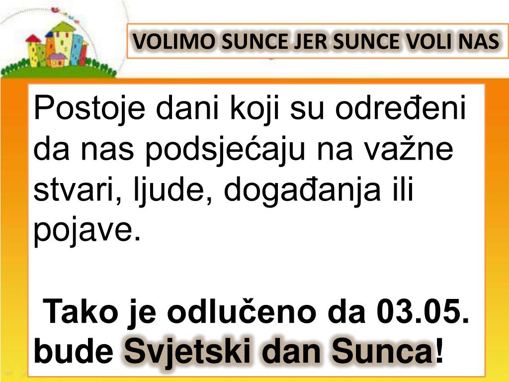 PPT - DAN SUNCA Eko skupina, 2.b Zagreb, 2013. PowerPoint Presentation ...