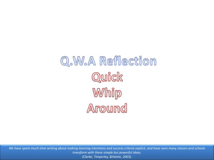 PPT - Learning Intentions & Success Criteria Supporting us to close the ...