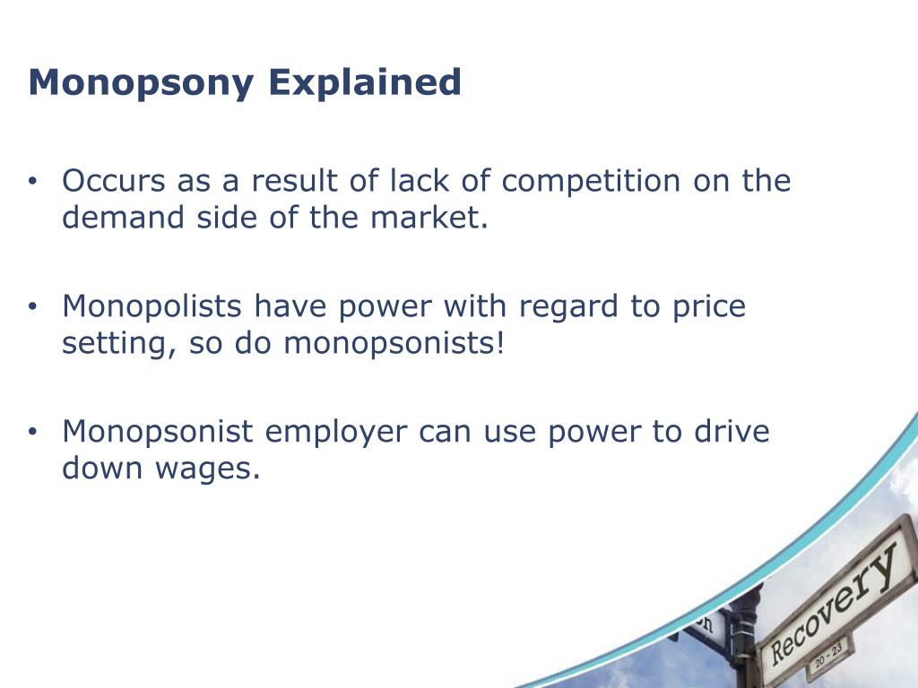 PPT - Monopsony in the Labour Market PowerPoint Presentation, free ...