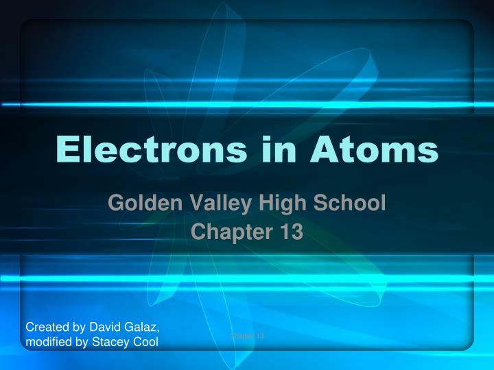 PPT - Electrons in Atoms PowerPoint Presentation, free download - ID ...