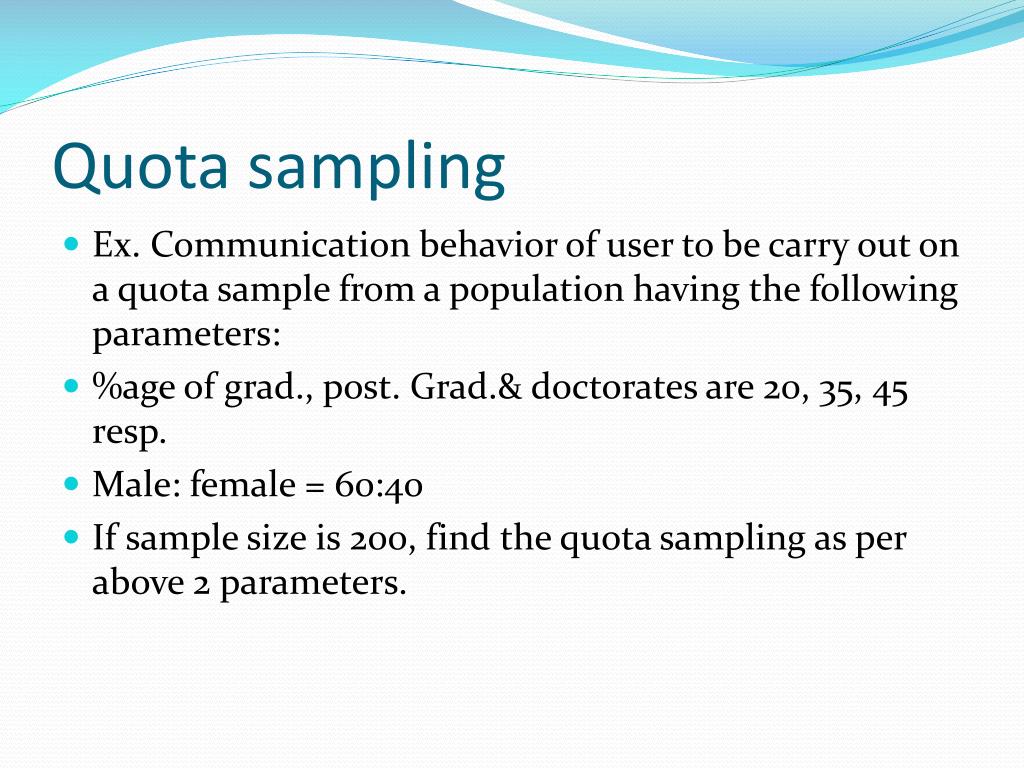 Quota Sampling Definition Statistics - ShortQuotes.cc Quota Sampling Definition Statistics - ShortQuotes.cc
