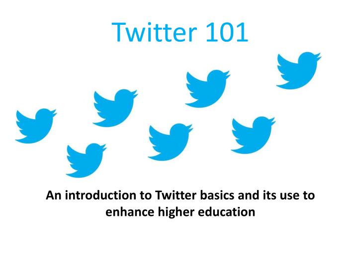 PPT - Twitter 101 PowerPoint Presentation, free download - ID:3460071