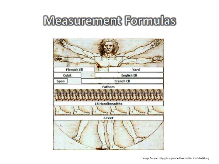 PPT - Measurement Formulas PowerPoint Presentation, free download - ID ...