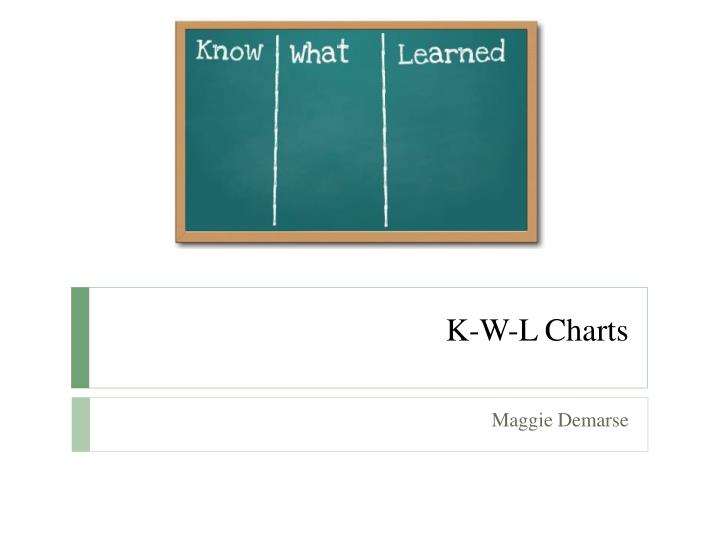 PPT - K-W-L Charts PowerPoint Presentation, free download - ID:3461426
