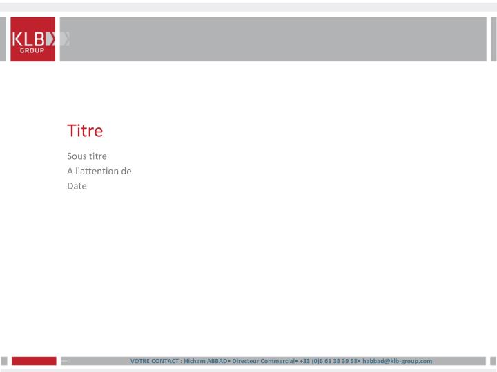 PPT - Titre PowerPoint Presentation, free download - ID:3461725