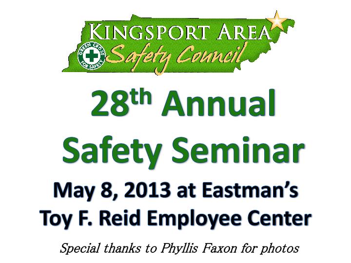 PPT - 28 th Annual Safety Seminar PowerPoint Presentation, free ...