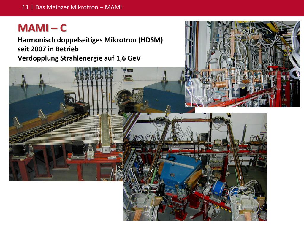 PPT - Das Mainzer Mikrotron MAMI Ein einzigartiger ...