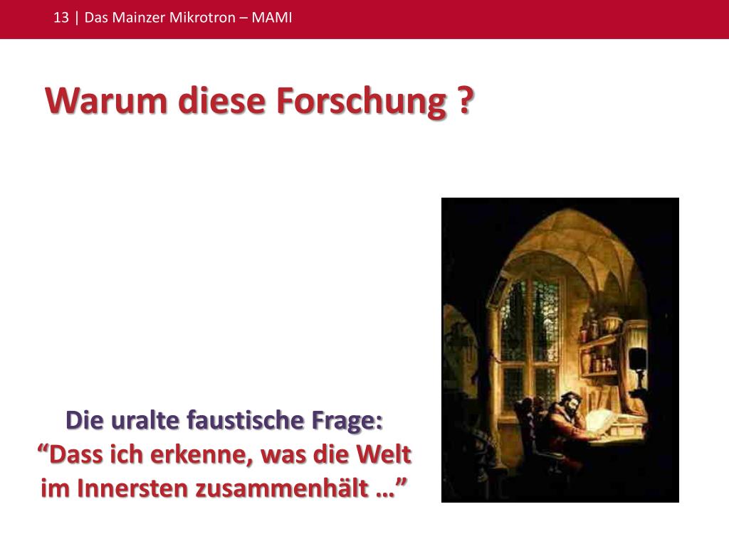 PPT - Das Mainzer Mikrotron MAMI Ein einzigartiger ...