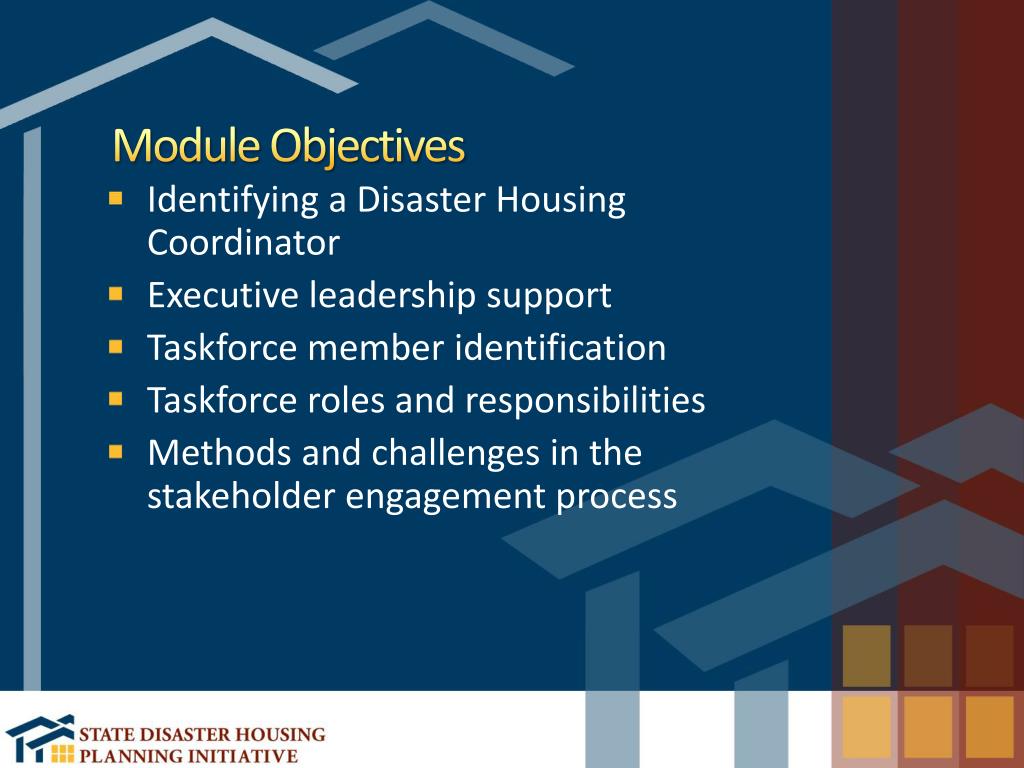PPT - Florida Disaster Housing Strategy Module 2: Stakeholder ...